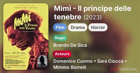 Mimì Il principe delle tenebre film 2023 kopen op dvd of blu ray