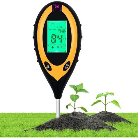 2021 Mise à niveau du pH mètre du sol testeur de sol kit de test de