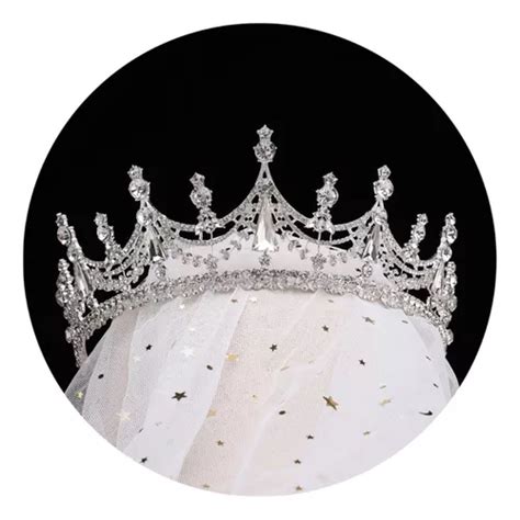 Reina Corona Princesa Boda Tiara Tiara Nupcial Y Cumplea Os Meses Sin