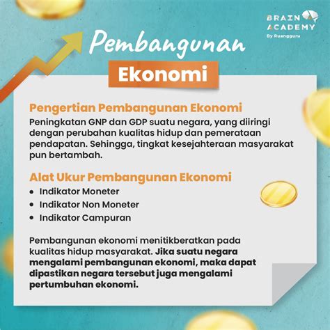 Pertumbuhan Perkembangan Ekonomi Definisi Ciri Rumus Dan Contoh