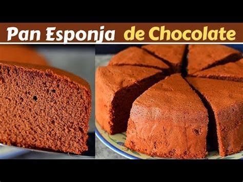 DELICIOSO Pan ESPONJA De CHOCOLATE MUY SUAVE ALTO Y ESPONJOSO Dulce