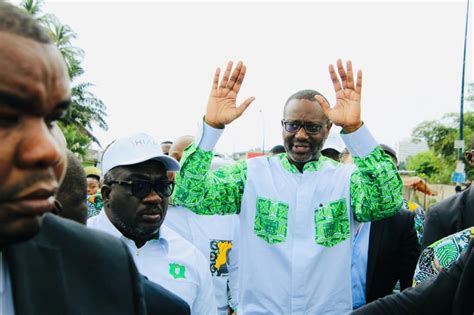 Côte dIvoire Présidence du Pdci Rda Tidjane Thiam a déposé sa
