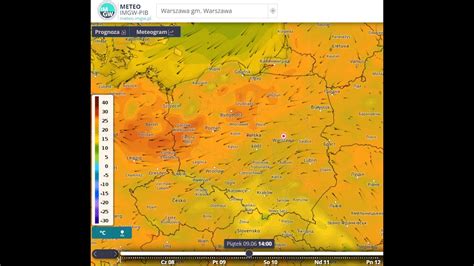 IMGW PIB Synoptyczna prognoza pogody dla Polski na długi weekend 8 11