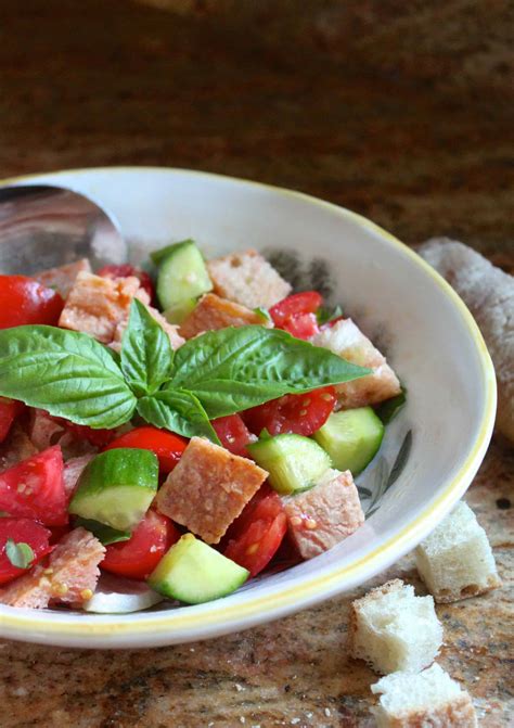 Panzanella Traditional Italian Bread And Tomato Salad Christina S Cucina