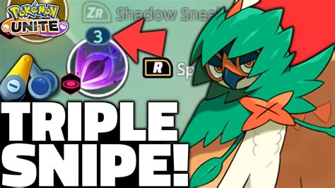Pok Mon Unite Decidueye Rework Is S Tier On New Patch Best Build