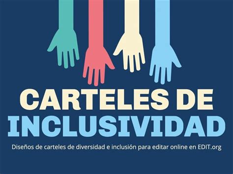 Carteles para la Educación Inclusiva en el Aula personalizables