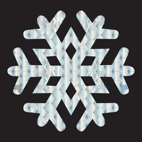 Copo De Nieve Degradado Copo De Nieve Blanco Copo De Nieve De Navidad