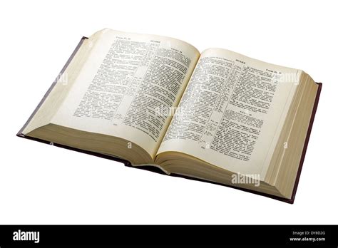 Biblia Abierta Vieja Fotos e Imágenes de stock Alamy