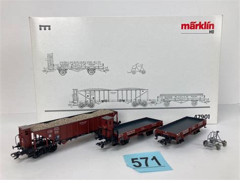 Märklin H0 47901 Model train freight wagon set 1 Freight car