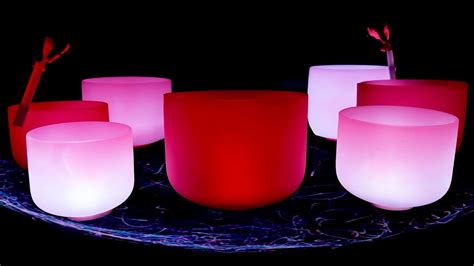 Tibetan Crystal Singing Bowls Remove All Negative Energy Youtube