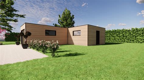 Garage Ossature Bois Sur Mesure En Kit Par Abris Co 39