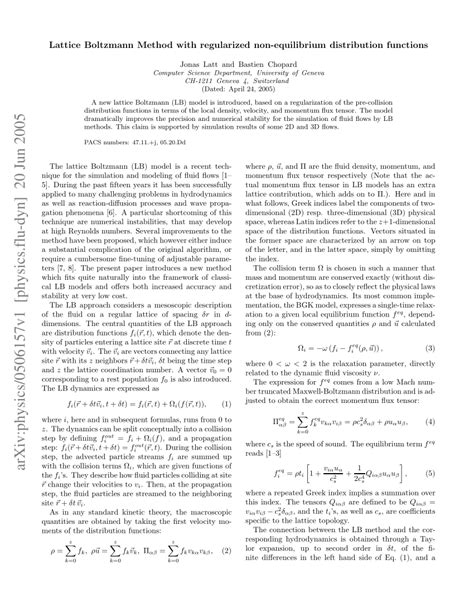 pdf lattice boltzmann method with regularized non equilibrium distribution functions