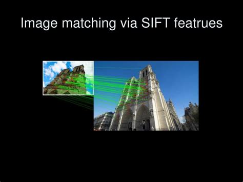 ppt scale invariant feature transform sift powerpoint presentation id 1761409