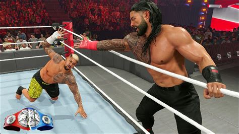 Roman Reigns Solo Sikoa Vs Sami Zayn Kevin Owens Night Of Champions