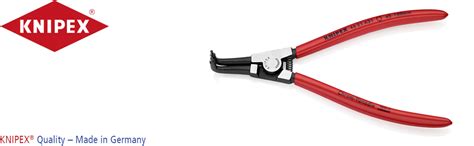 Knipex Pince pour circlips pour circlips extérieurs d arbre noire