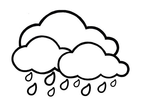 Coloriage Nuage 157311 Nature Dessin à colorier Coloriages à