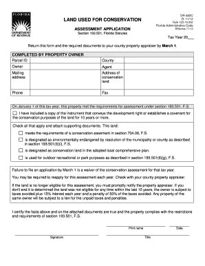 Fillable Online Vcpa Vcgov Land Used For Conservation Assessment
