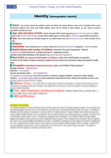 SOLUTION Toma De Historia Orientada Anamnesis General Anamnesis Espec