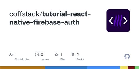github coffstack tutorial react native firebase auth