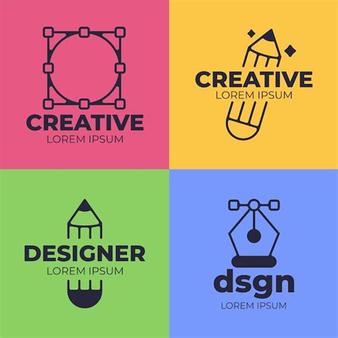 Cole O Plana De Logotipo De Designer Gr Fico Vetor Premium