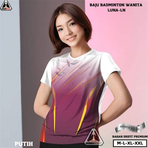 Jual BLC 01 Baju Badminton Cewe Dewasa Kaos Bulutangkis Wanita Jersey