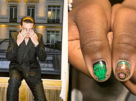 Sintetiza 62 imágenes sobre uñas para hombres pintadas el último