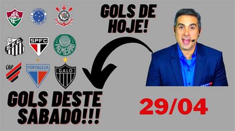 TODOS OS GOLS DOS JOGOS DESTE SÁBADO PELO BRASILEIRÃO SÉRIE A GOLS DE