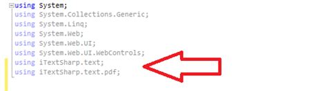 itextsharp html to pdf with css styles c example