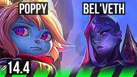 POPPY Vs BEL VETH JNG 600 Games 13 4 13 Rank 12 Poppy JP