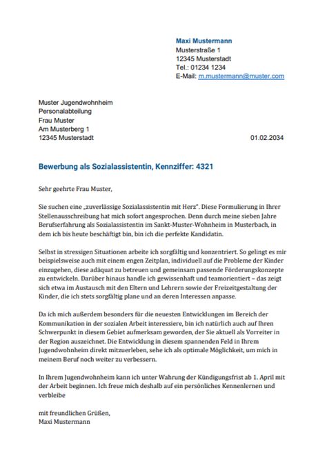 Bewerbung Als Sozialassistentin Tipps Vorlagen Medi Karriere