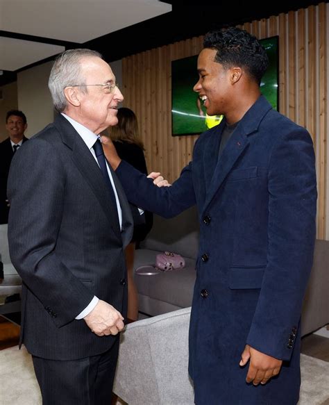 Endrick And Florentino Perez