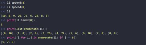 python基础教程：两种方法获取list中指定元素的索引 腾讯课堂