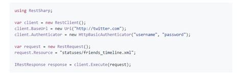 What Is RestSharp Code Examples Tutorials More