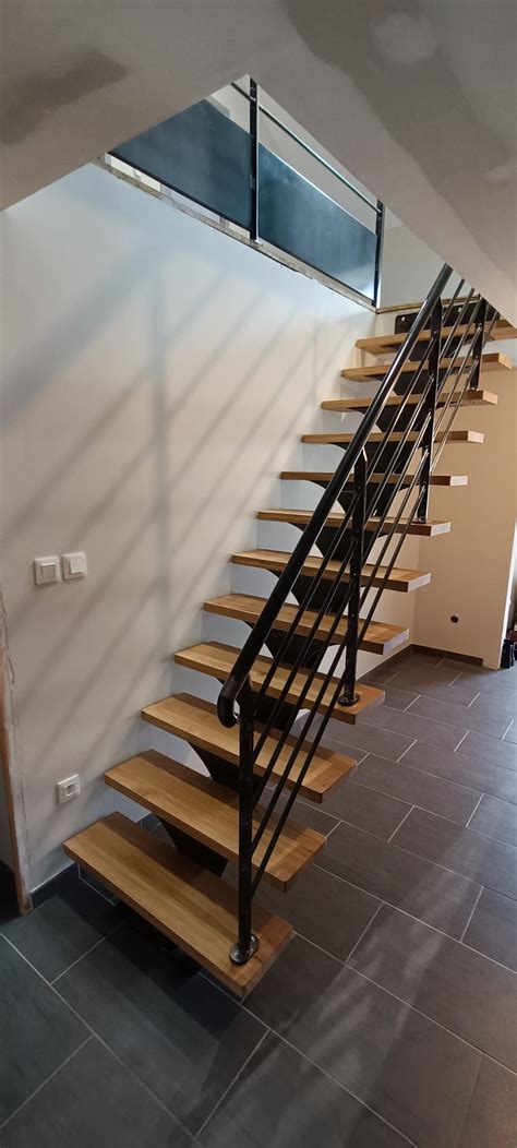 Escalier Droit VINCENT GATINEAU Ferronnier D Art