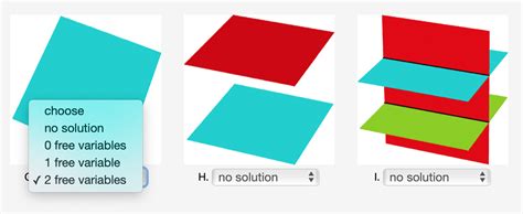 solved each graph below is the graph of a system of three