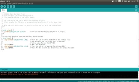 Gravando O Esp Na Ide Arduino Embarcados