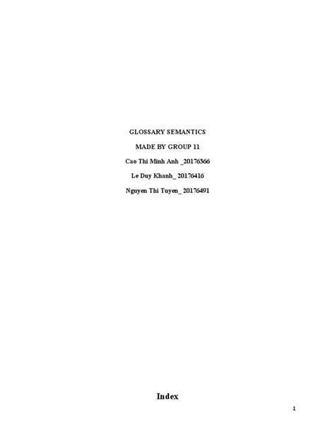 glossary semantics pdf predicate grammar ambiguity