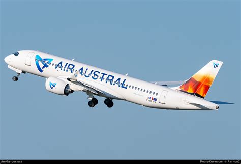 Aircraft Photo Of F OLAV Airbus A220 371 BD 500 1A11 Air Austral