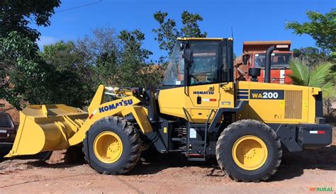 Pá Carregadeira Komatsu Modelo Wa200 6 Ano 2020 Único Dono 668568