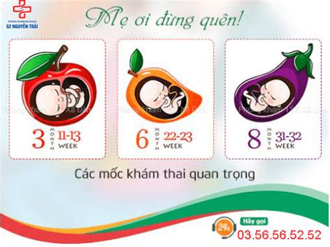7 mốc khám thai quan trọng nhất mẹ bầu cần ghi nhớ