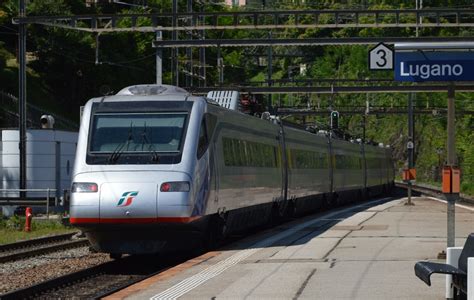Ein ETR 470 Aus Der Trenitalia Flotte Mit Dem EuroCity 318 Nach