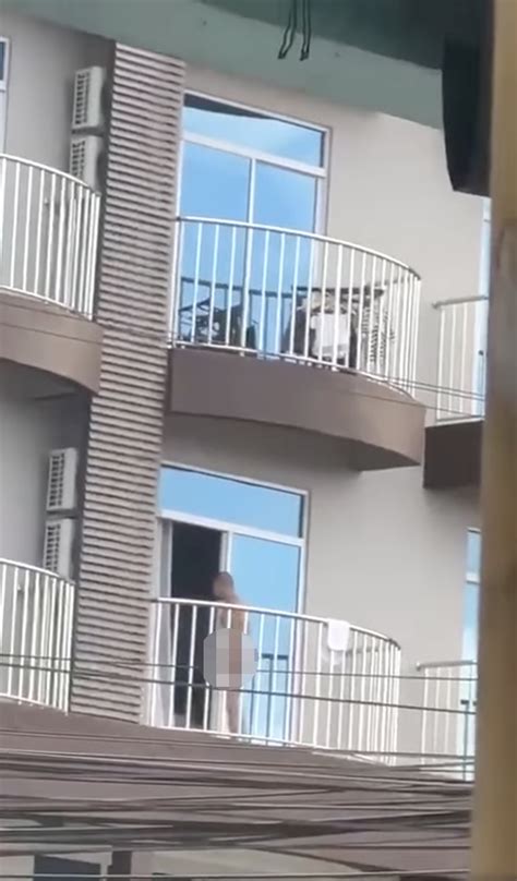 Tourist Seen Walking Naked At Sabah Hotel Balcony Nabbed By Police
