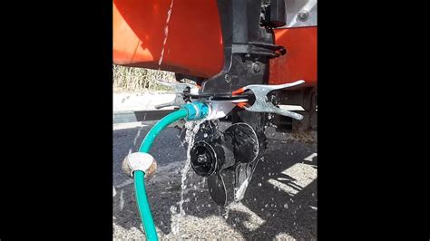 Marine Motor Flusher Orejeras Para Endulzar El Fueraborda Para Motores