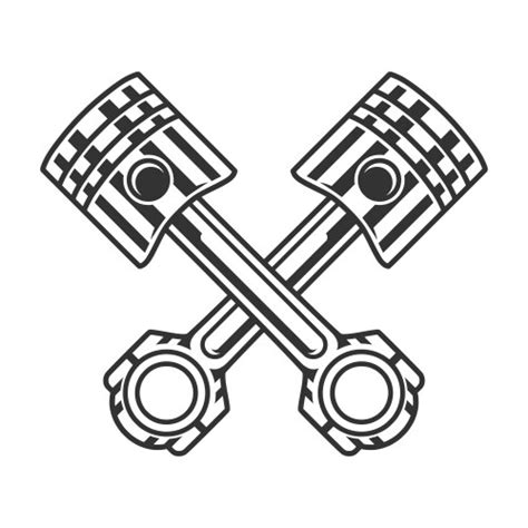 Piston Royalty Free Vector Image VectorStock