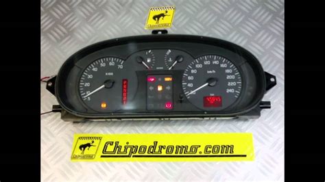 Reparación Comprobación Cuadro de Instrumentos Renault Megane I YouTube