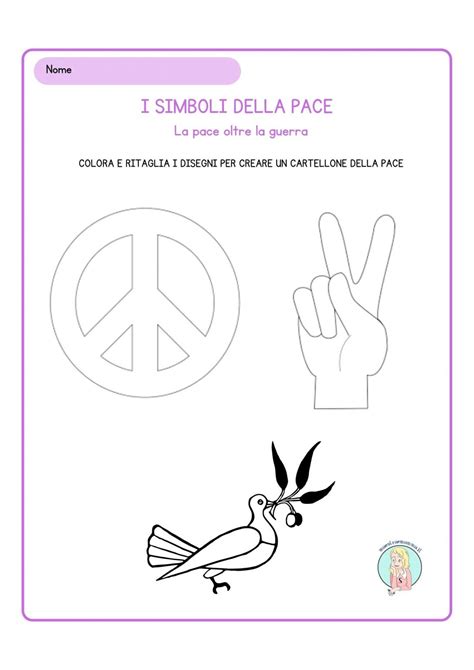 Disegni Della Pace Maestraemamma