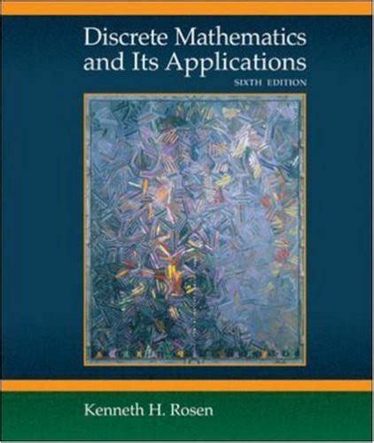 discrete mathematics and its applications by kenneth rosen isbn 9780073383095 0073383090