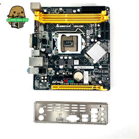 Jual Motherboard Biostar H81 Socket LGA 1150 Gen 4 Th Mini Itx Shopee