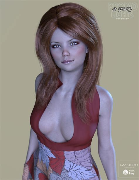 Iray Promo Lights HDRI Render Settings Daz 3D