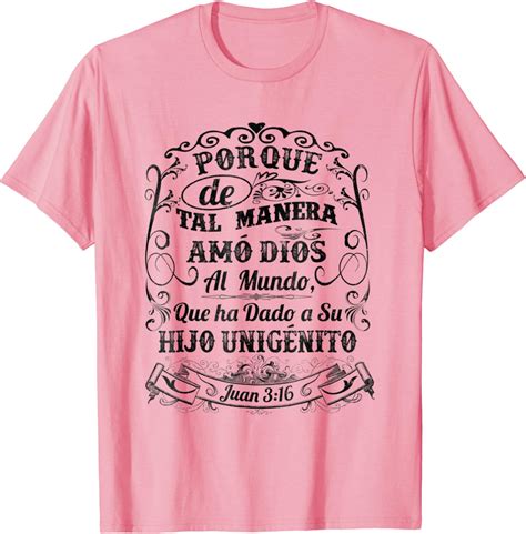 Amazon Camisetas Cristianas En Espanol Con Versiculos De La Biblia